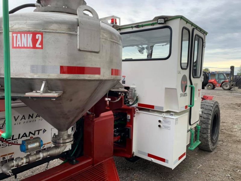 Underground Anfo Loader Utility Vehicle Mining Charger Truck for Mines