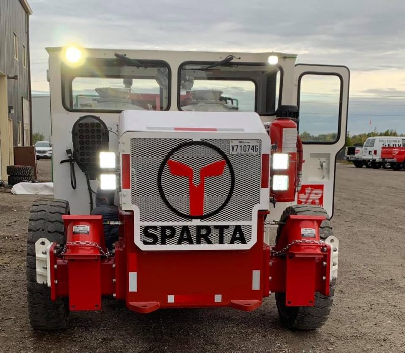 Underground Anfo Loader Utility Vehicle Mining Charger Truck for Mines