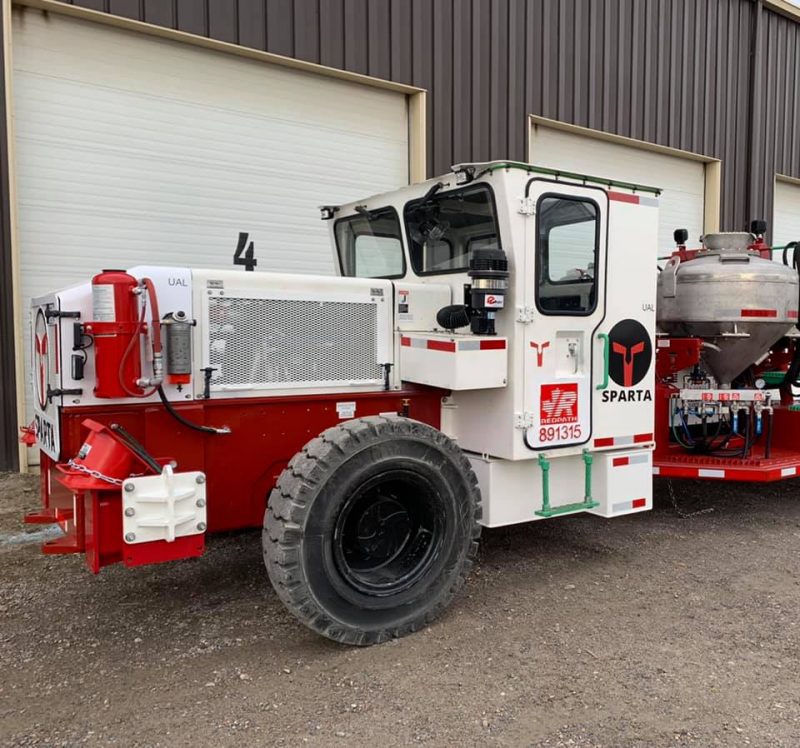 Underground Anfo Loader Utility Vehicle Mining Charger Truck for Mines