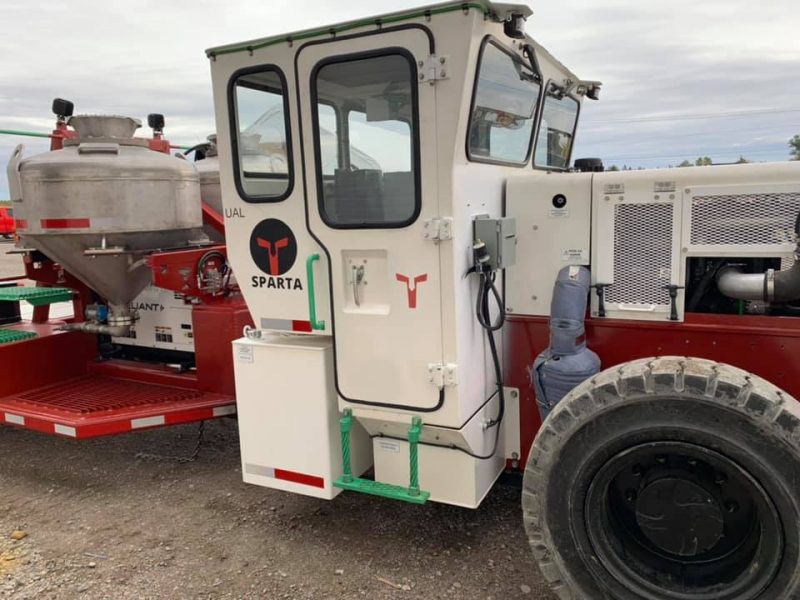 Underground Anfo Loader Utility Vehicle Mining Charger Truck for Mines