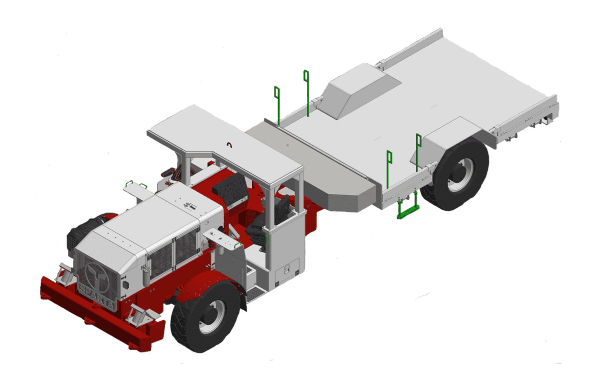 Underground Mining Utility Vehicles Mobile Mine Equipment Manufacterers
