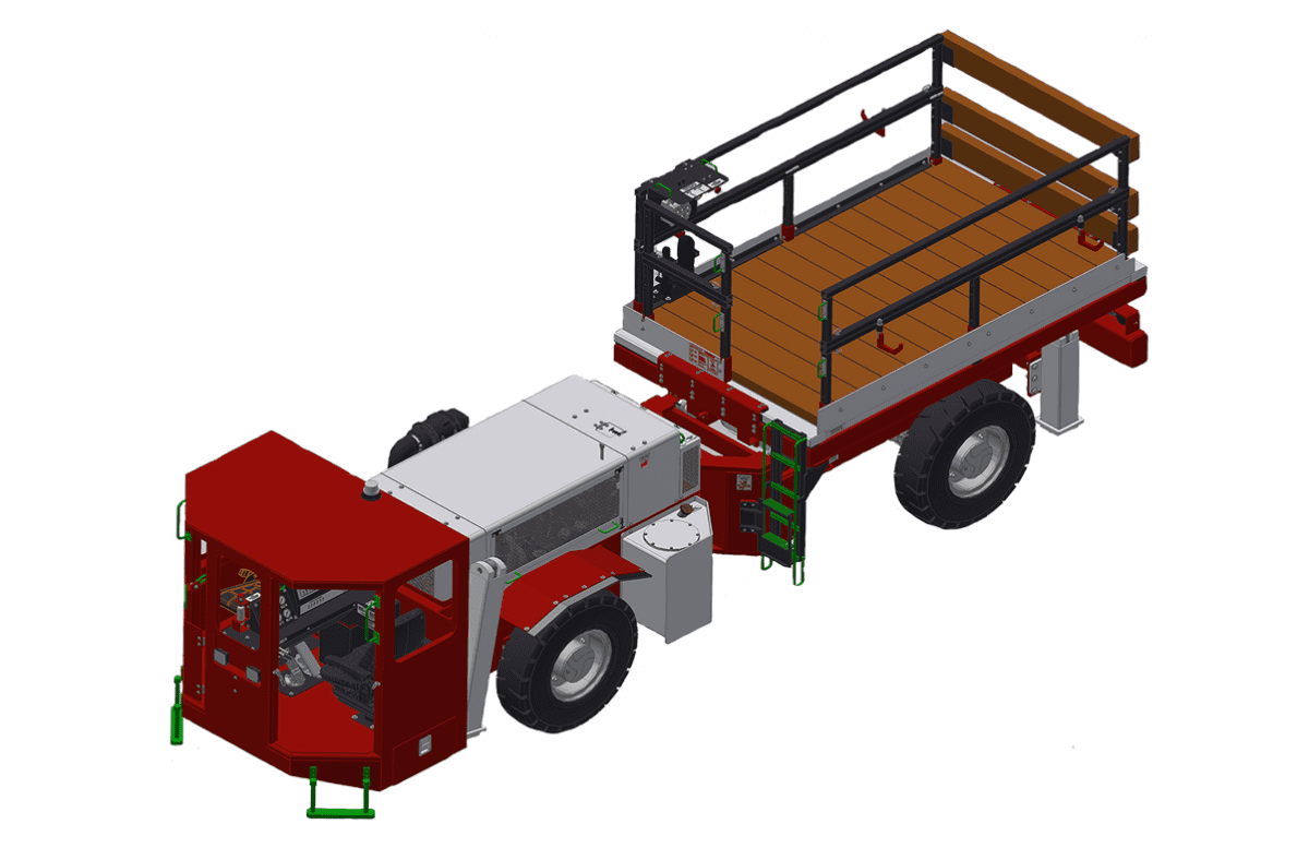 Underground Mining Utility Vehicles Mobile Mine Equipment Manufacterers