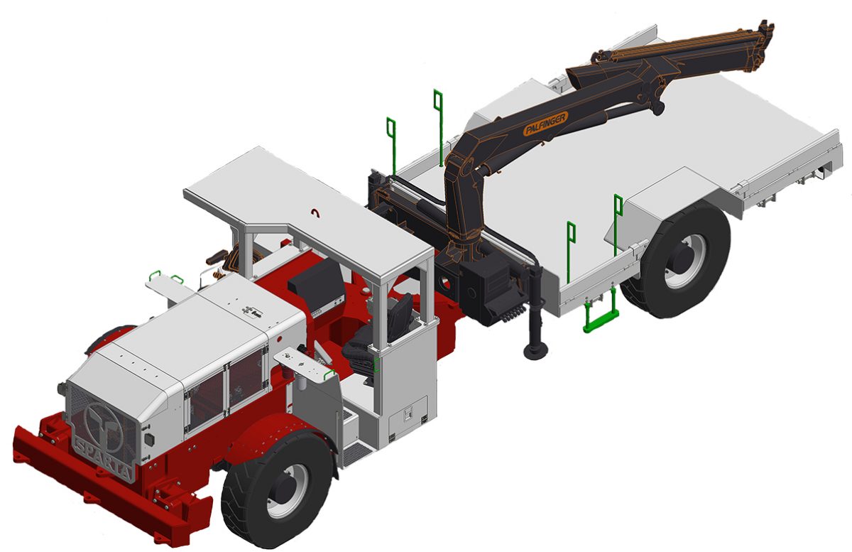 Underground Mining Utility Vehicles Mobile Mine Equipment Manufacterers