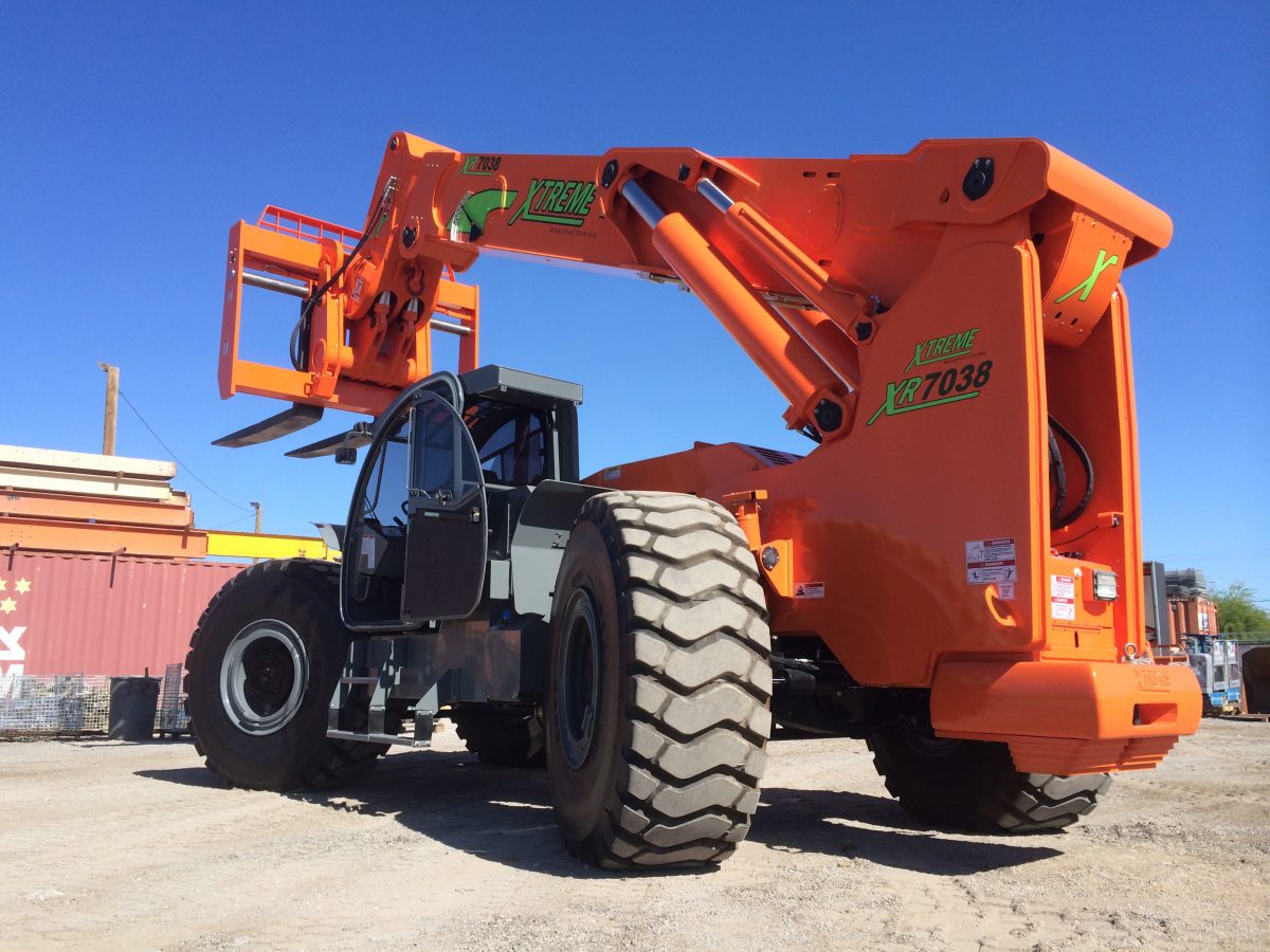 XTREME Mine Telehandlers Total Equipment Services Mining Telehandlers